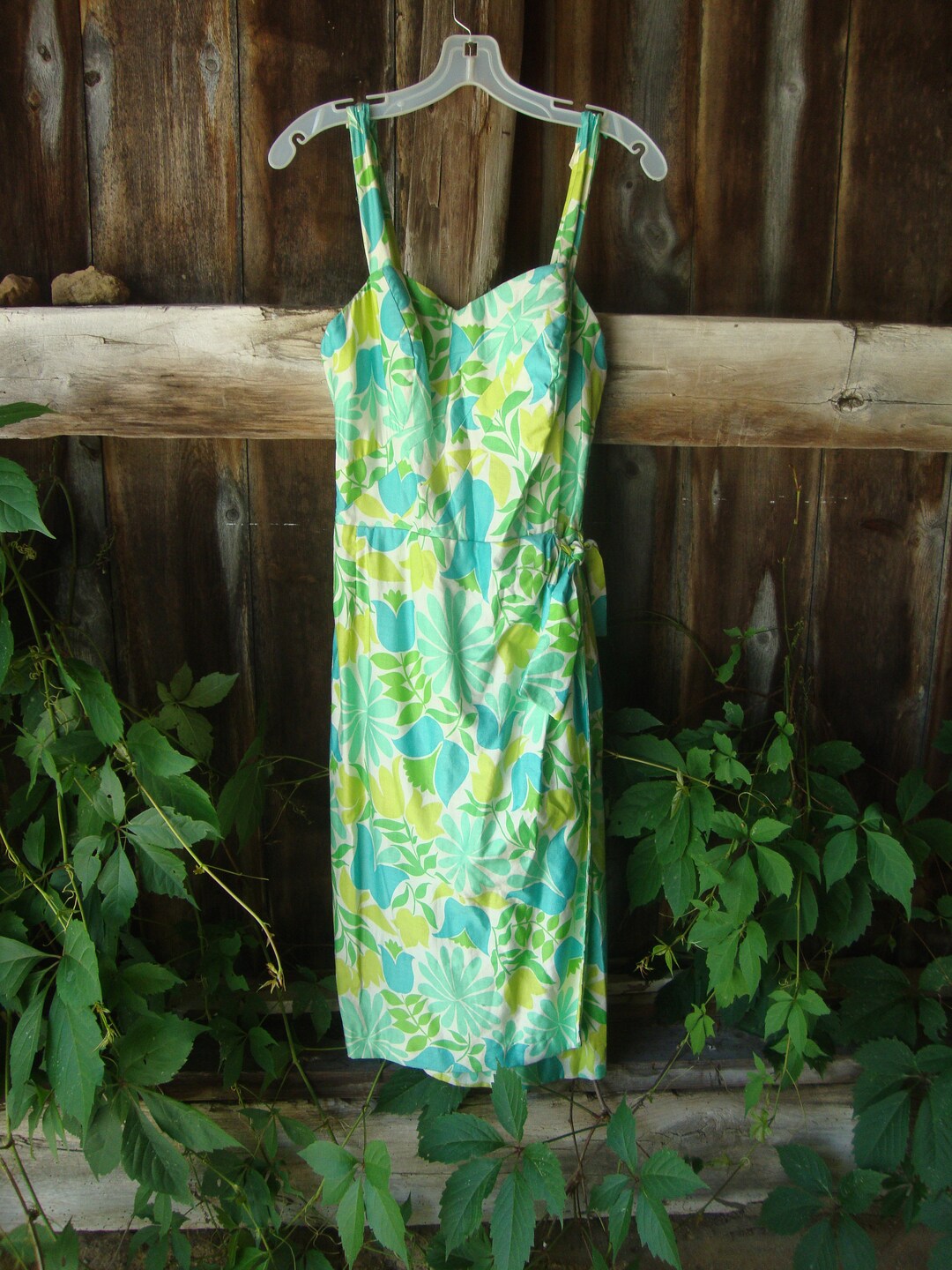 Vintage 1950's 50's Ruby of Miami Cotton Sundress With Bloomers/small ...