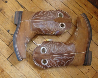 Mexican Square Toe Boots - Etsy