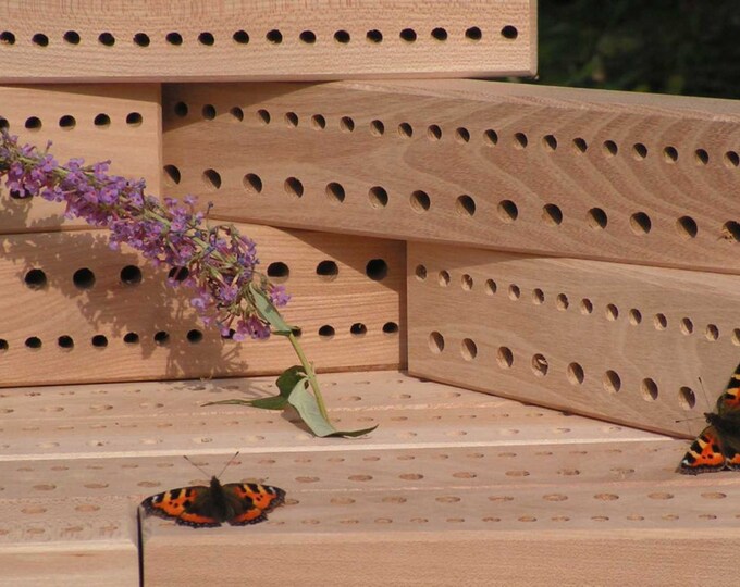 500mm Oak Peg Loom 3 Rows, 3 Different Spacings, 6 & 9mm Pegs Totally ...