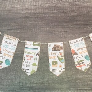 Camping Party Banner Camping Theme Party Decor Camping | Etsy