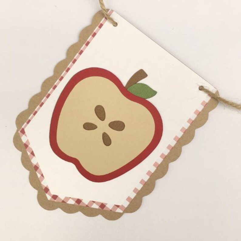 Apple Banner, Apple Basket Banner, Apple Picking Party, Apple of My Eye ...
