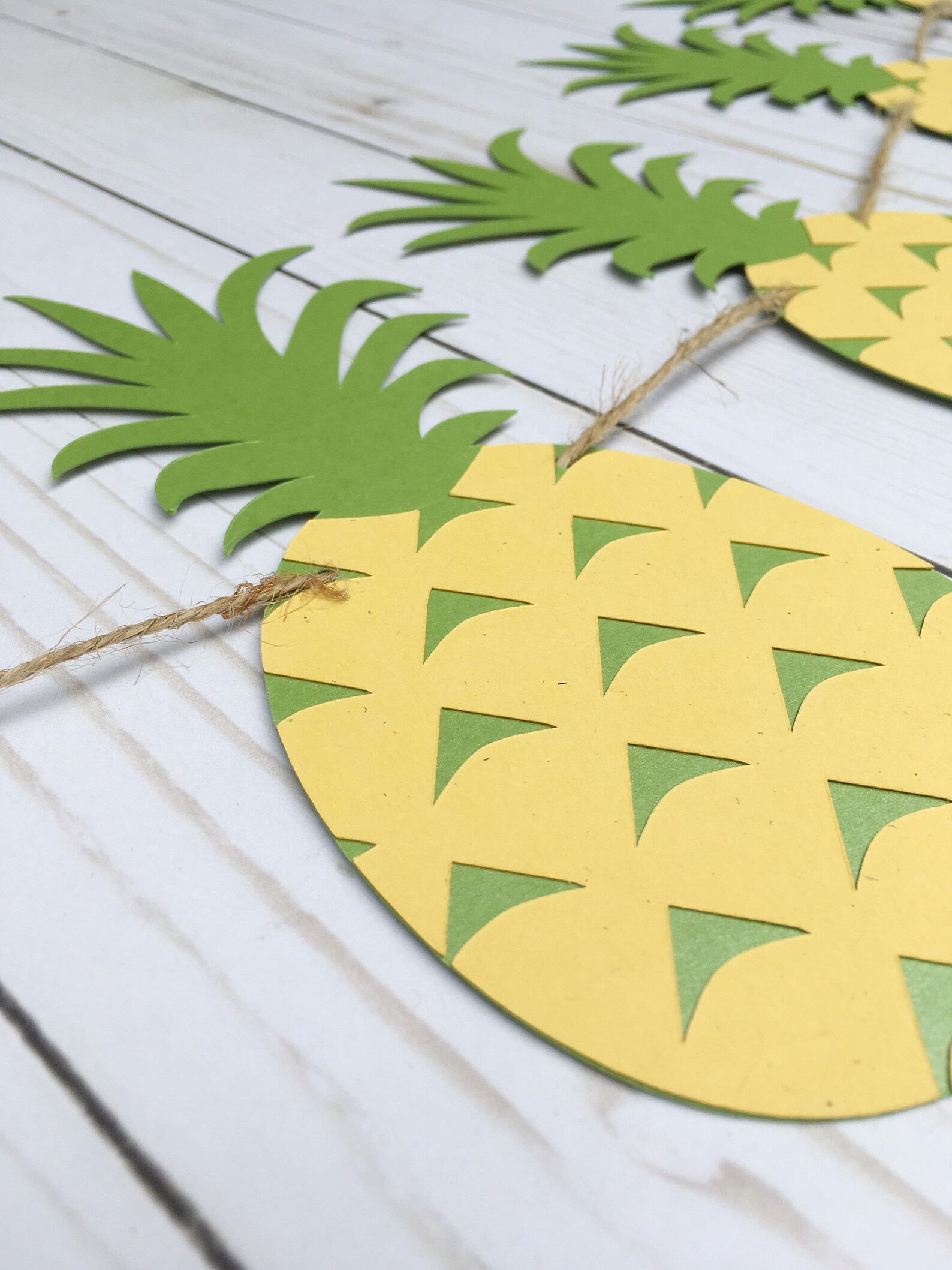 Pineapple Banner, Tropical Party Banner, Tutti Fruity Party Decor, Luau ...