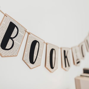 Book Club Banner, Jane Austen Inspired Party, Reading Banner, Vintage ...
