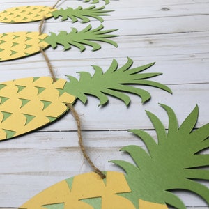 Pineapple Banner, Tropical Party Banner, Tutti Fruity Party Decor, Luau ...