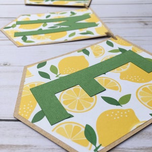 Summer Banner, Lemon Banner, Lemon Party Decor, Lemonade Party Banner ...