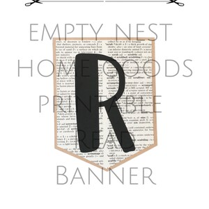 Printable Read Banner, Classroom Banners, Literature Themed Banner ...