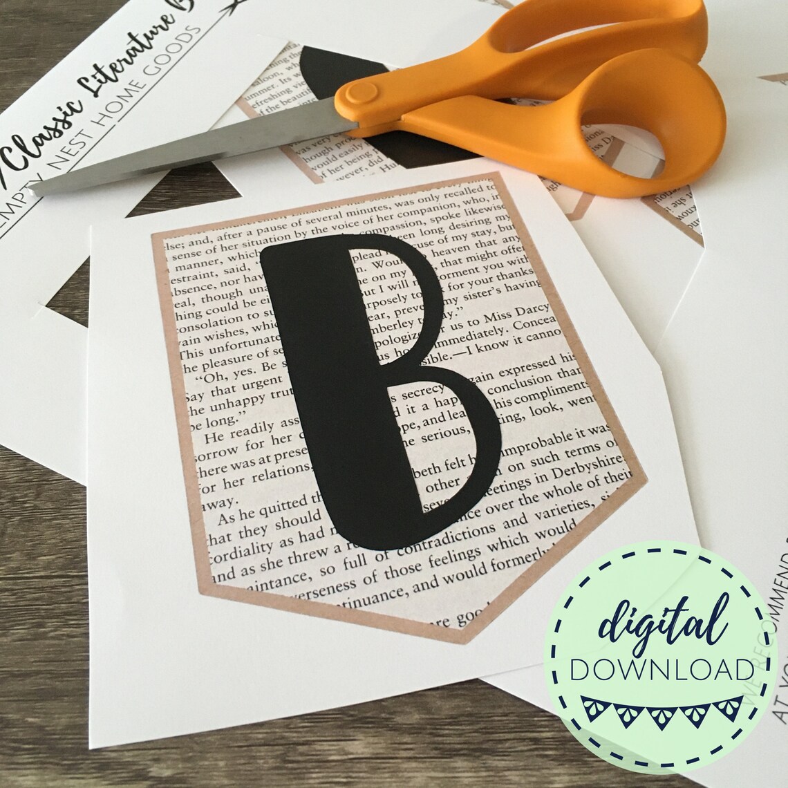Printable Book Club Banner Classroom Banners Literature | Etsy