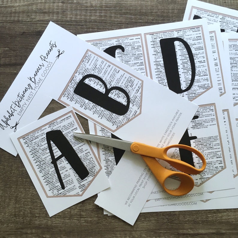 Printable Reading Theme Banner, Whole Printable Alphabet, Back to ...