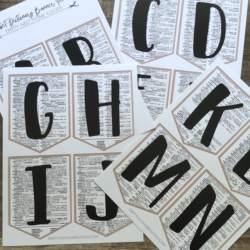 Printable Reading Theme Banner, Whole Printable Alphabet, Back to ...