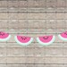 Watermelon Banner, Summer Fruit Banner, Tutti Fruity Party, Farmer's ...