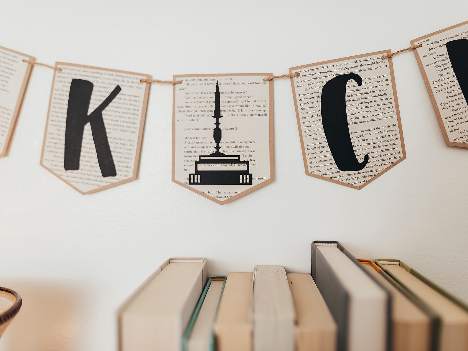 Book Club Banner Jane Austen Inspired Party Reading Banner | Etsy