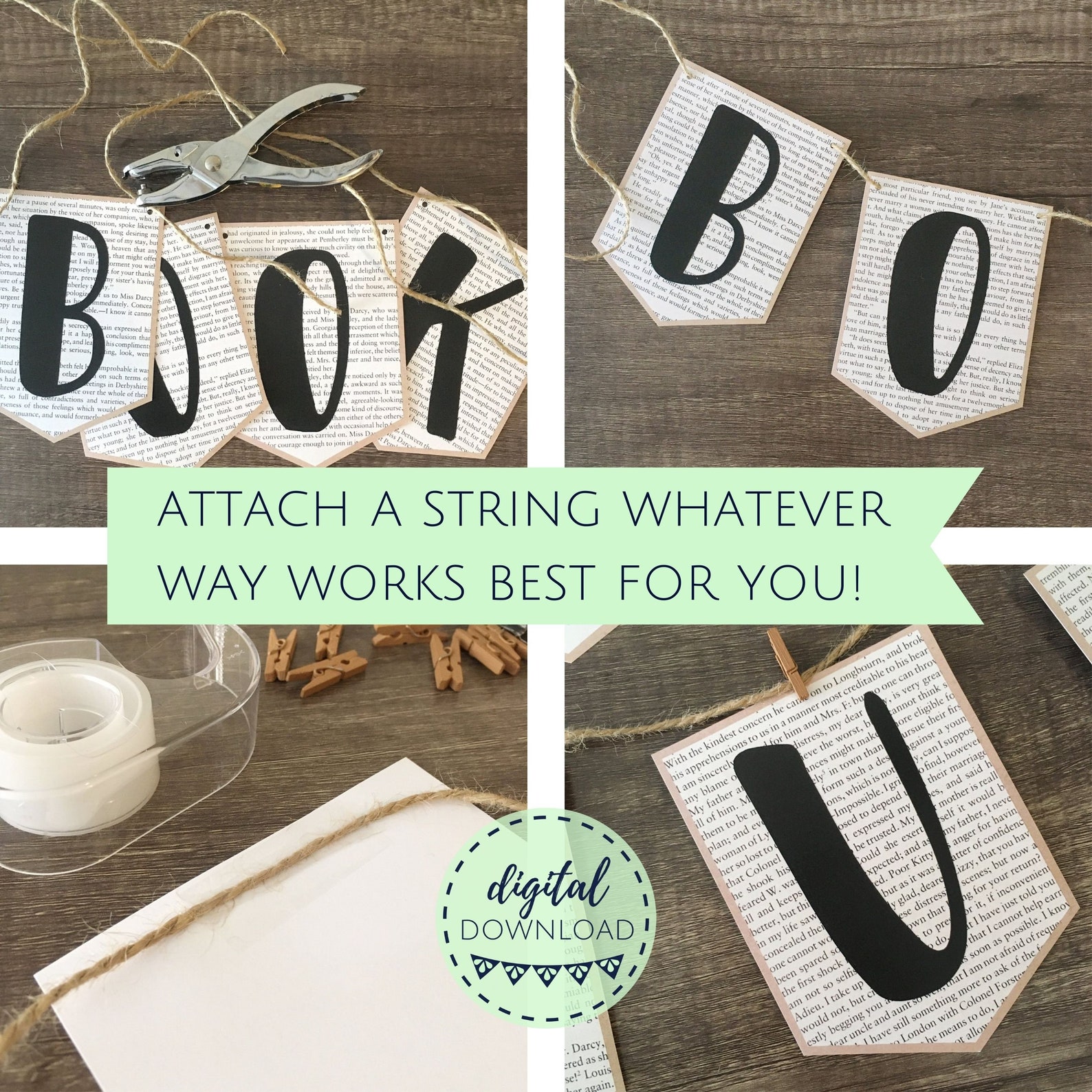 Printable Book Club Banner Classroom Banners Literature | Etsy