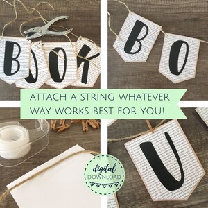 Printable Book Club Banner, Classroom Banners, Literature Themed Banner ...