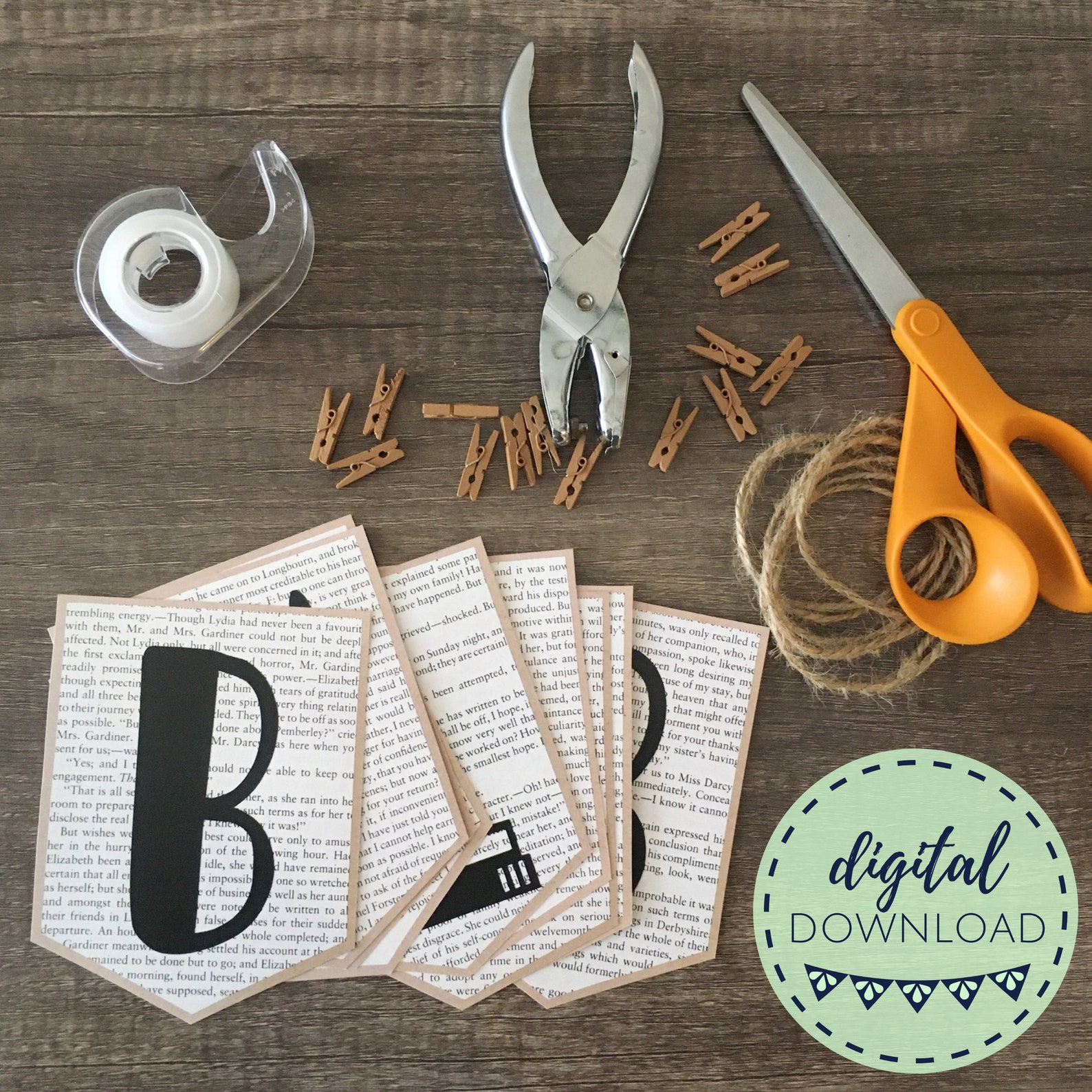 Printable Book Club Banner Classroom Banners Literature | Etsy