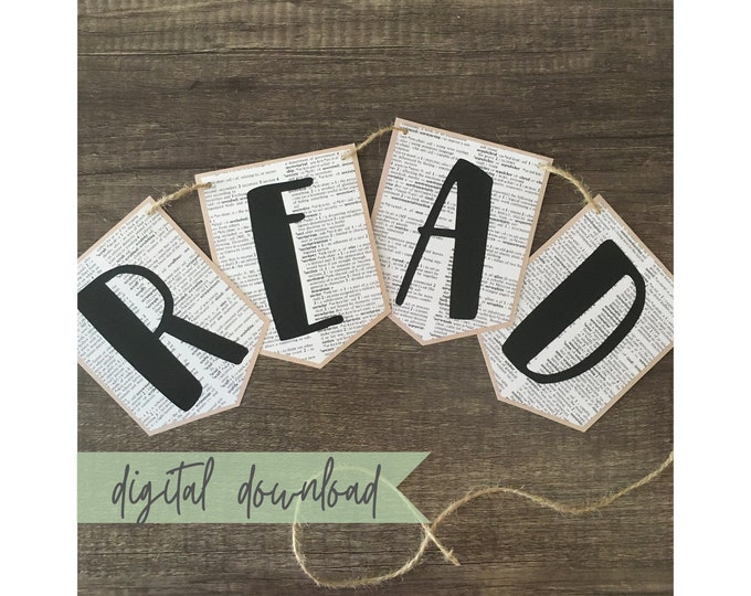 Custom Book Banner, Custom Reading Banner, Book Club Banner, Book ...