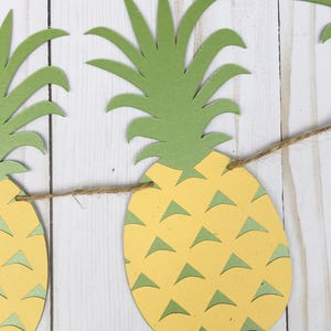 Pineapple Banner, Tropical Party Banner, Tutti Fruity Party Decor, Luau ...