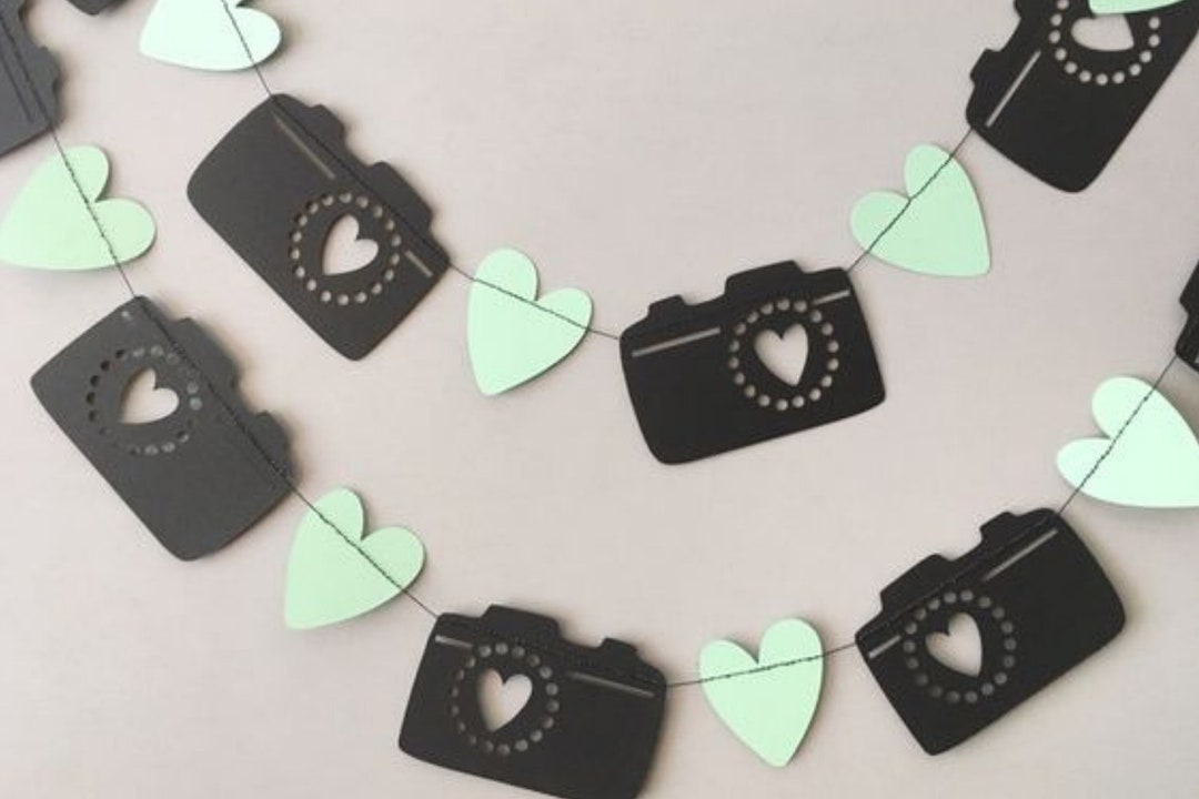 Camera Garland, Camera Banner, Photographer Accessories, Brand Rep ...