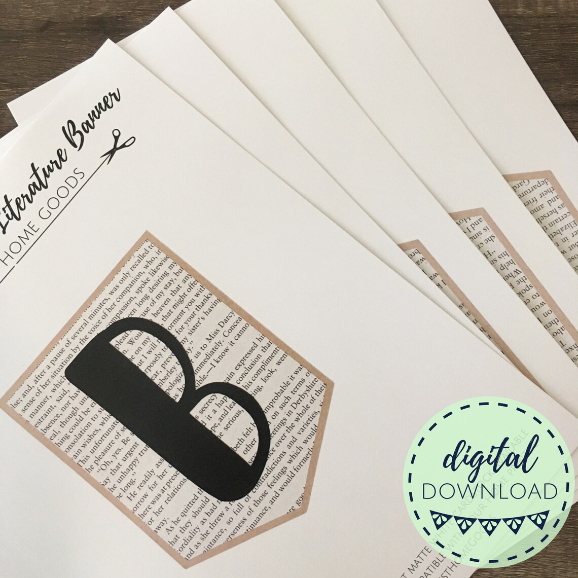 Printable Book Club Banner Classroom Banners Literature | Etsy