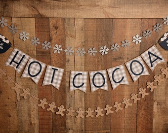 Hot Cocoa Printable Banner - Etsy