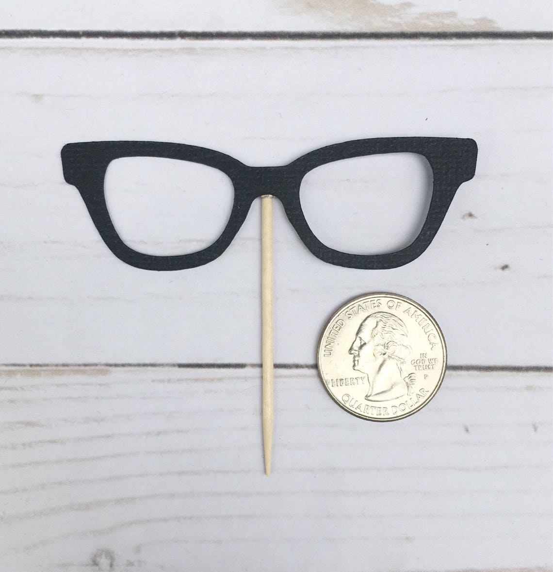 Nerd Glasses Cupcake Toppers Reading Themed Party Reading | Etsy