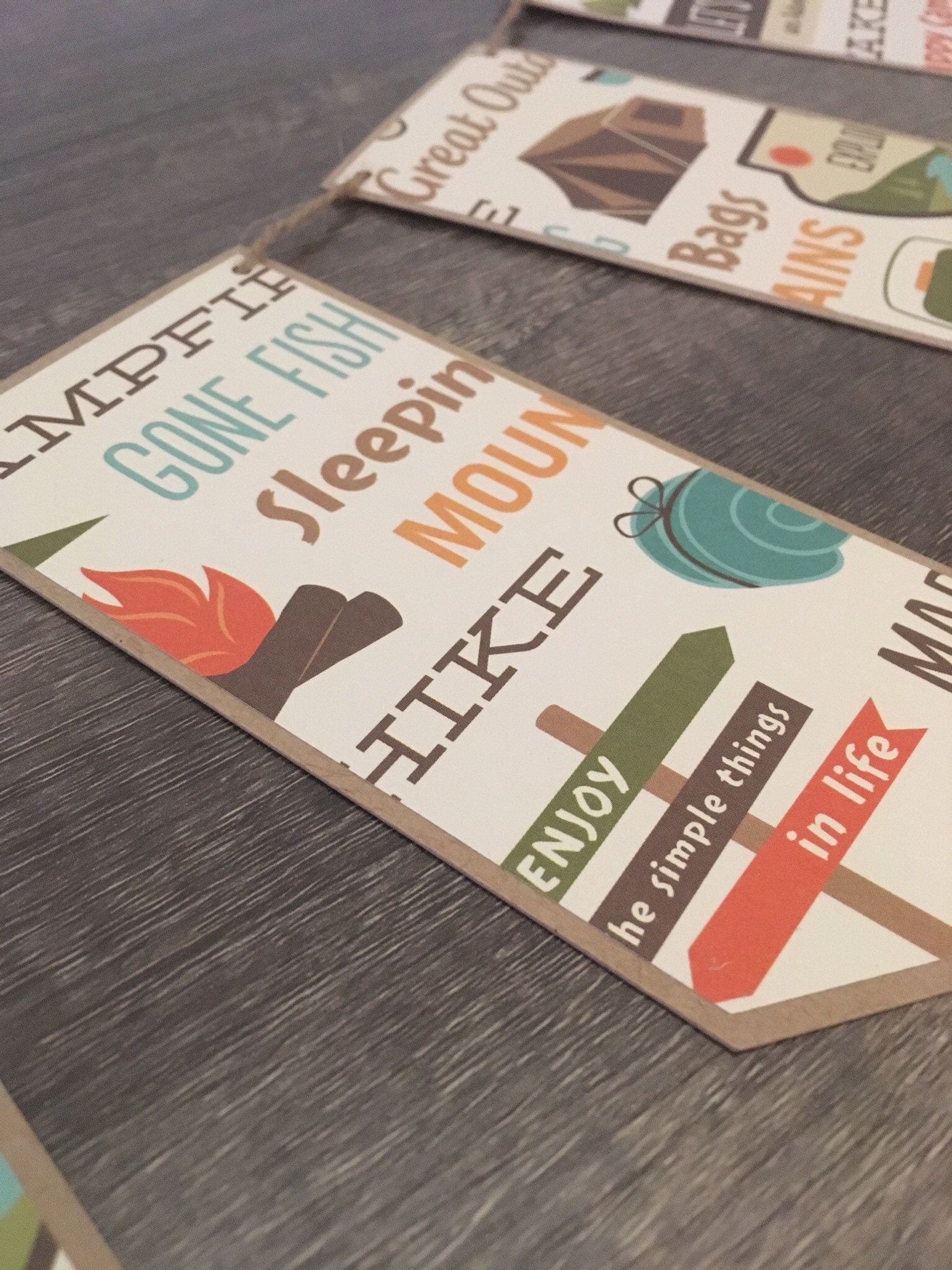 Camping Party Banner, Camping Theme Party Decor, Camping Classroom ...
