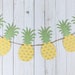 Pineapple Banner, Tropical Party Banner, Tutti Fruity Party Decor, Luau ...