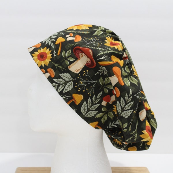 Sunflower Scrub Cap - Etsy