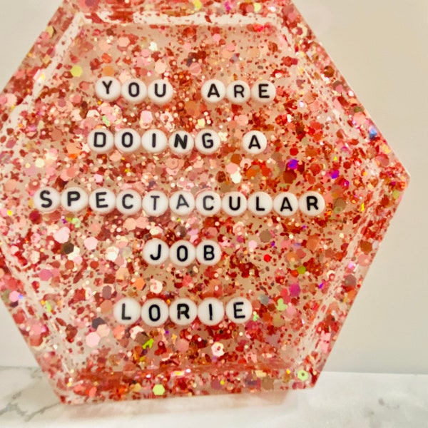 Resin Coaster With Name - Etsy