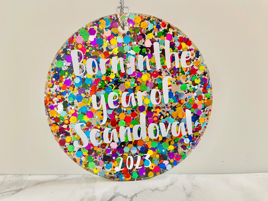Born in the Year of Scandoval Ornament, Vanderpump Rules Gift, Bravo ...