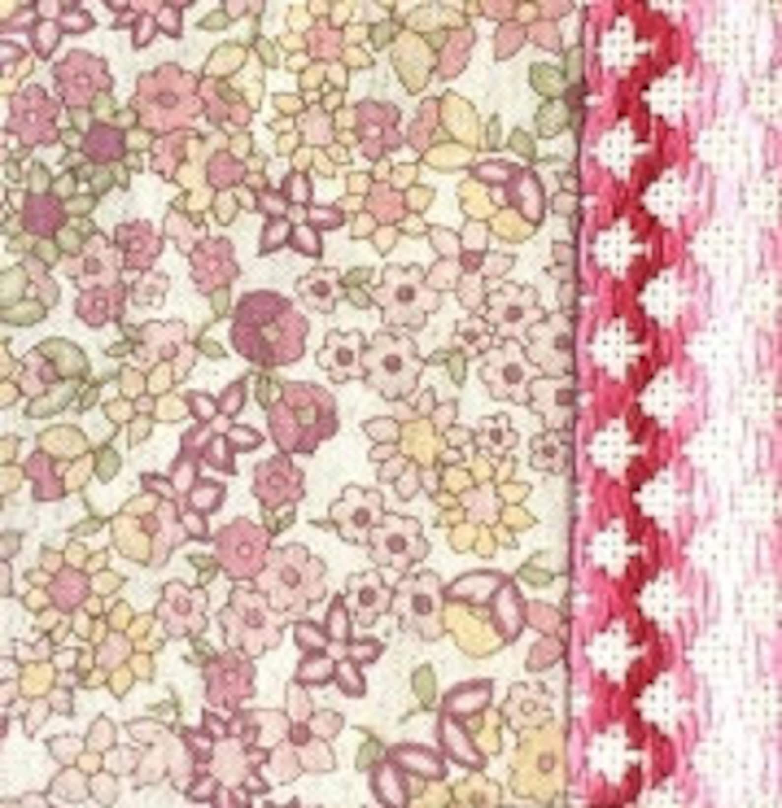Pattern: Kogin Embroidery Coaster Instruction - Etsy