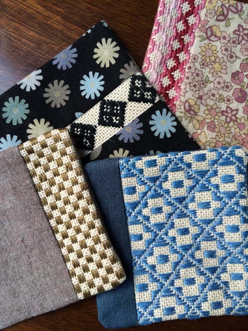 Pattern: Kogin Embroidery Coaster Instruction - Etsy