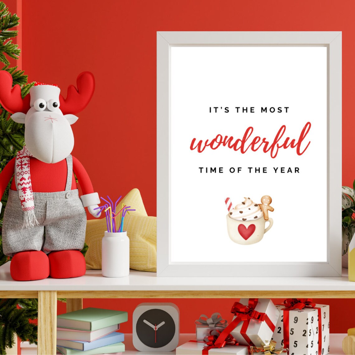 Printable Christmas Art Pack - Etsy