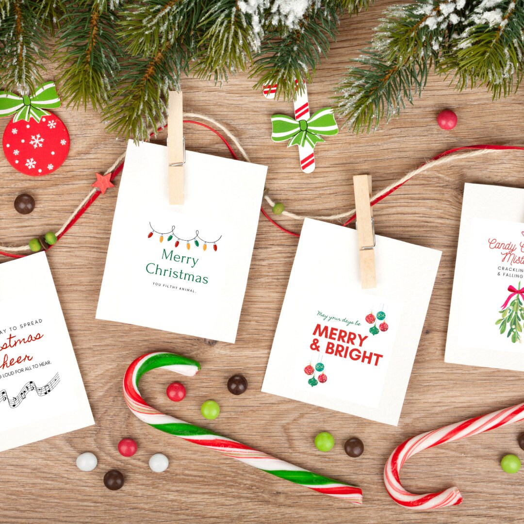 Printable Christmas Art Pack - Etsy