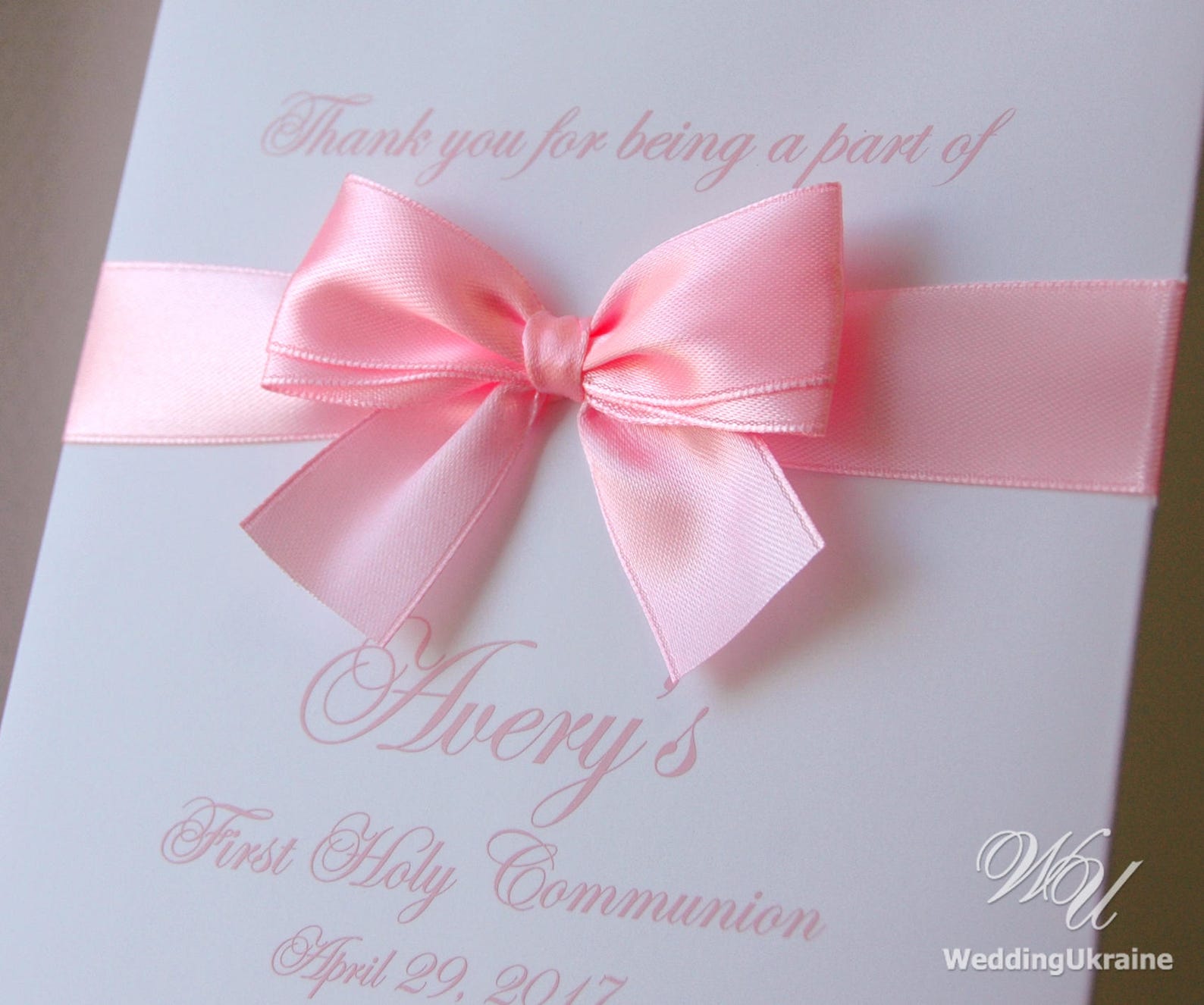 20 First Communion Favors Gift Bags With Satin Ribbon, Bow and Your ...