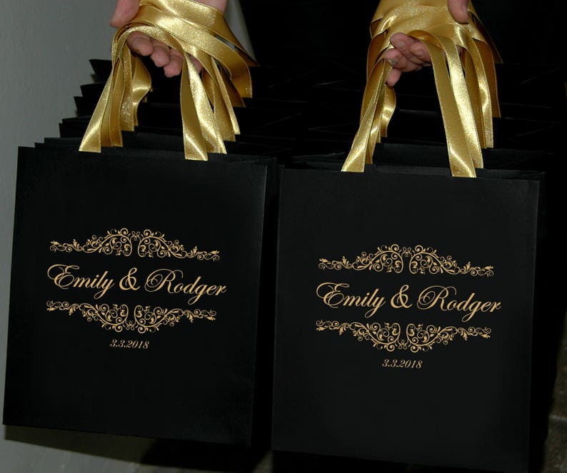 30 Wedding welcome bags for wedding favors for guests with | Etsy