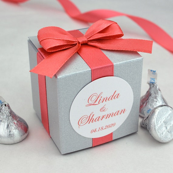 Personalized coral ribbon store