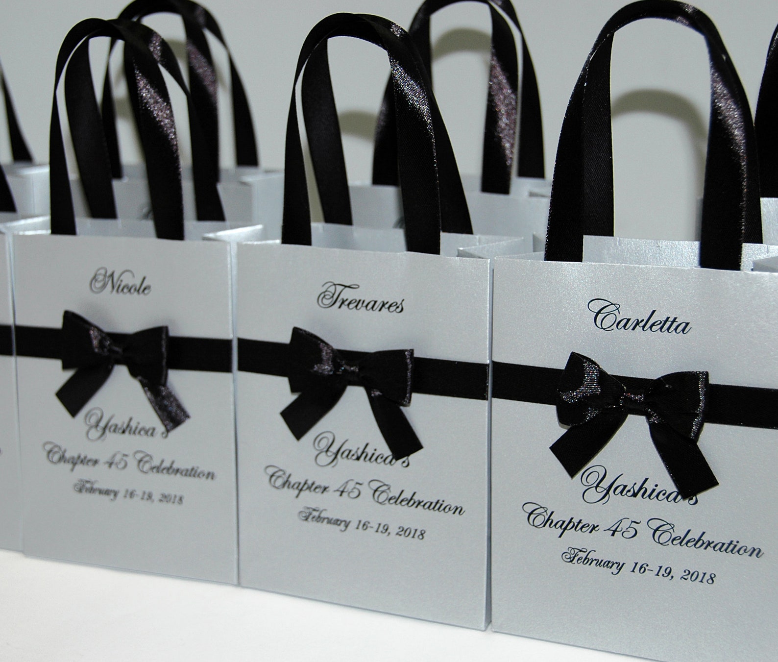 Personalized Birthday Gift Bags for Party Favors for Guests - Etsy