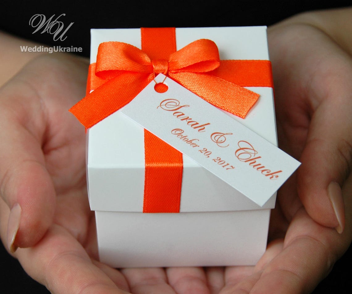 Wedding Favor Boxes Personalized Favor Box Personalized | Etsy