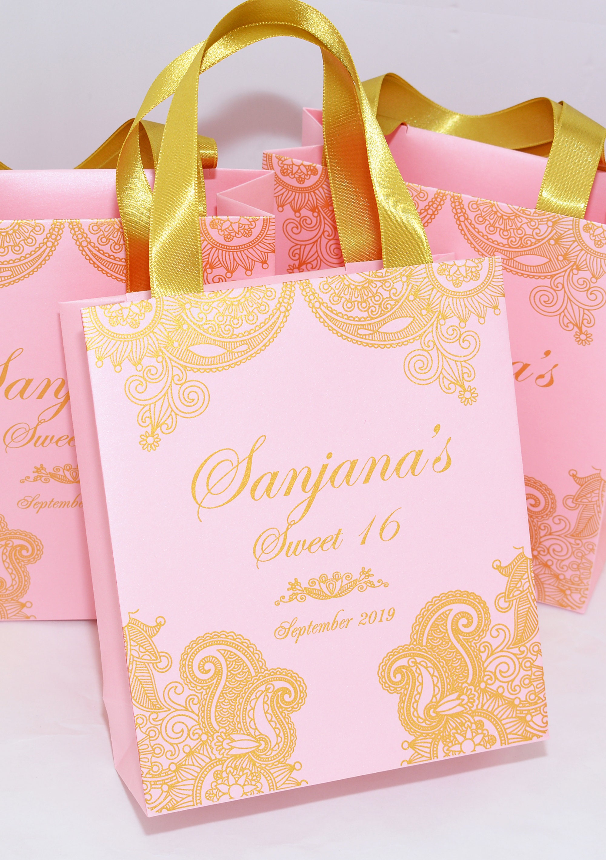 30 Sweet Sixteen Treat Bags 16th Birthday Party Favor Bags | Etsy