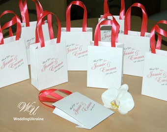 Elegant Small Gift Bags Bridal Party Gift Bag Personalized - Etsy