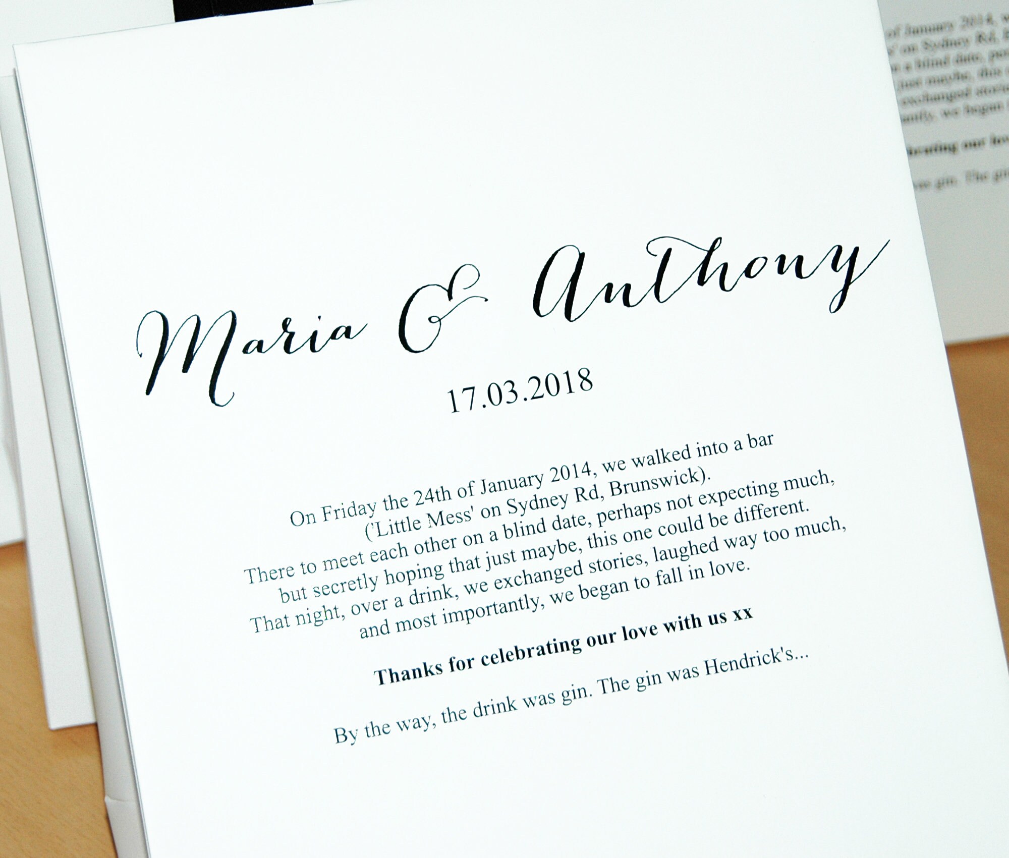 25 Custom Wedding Welcome Letter Bags With Satin Ribbon Handles and ...