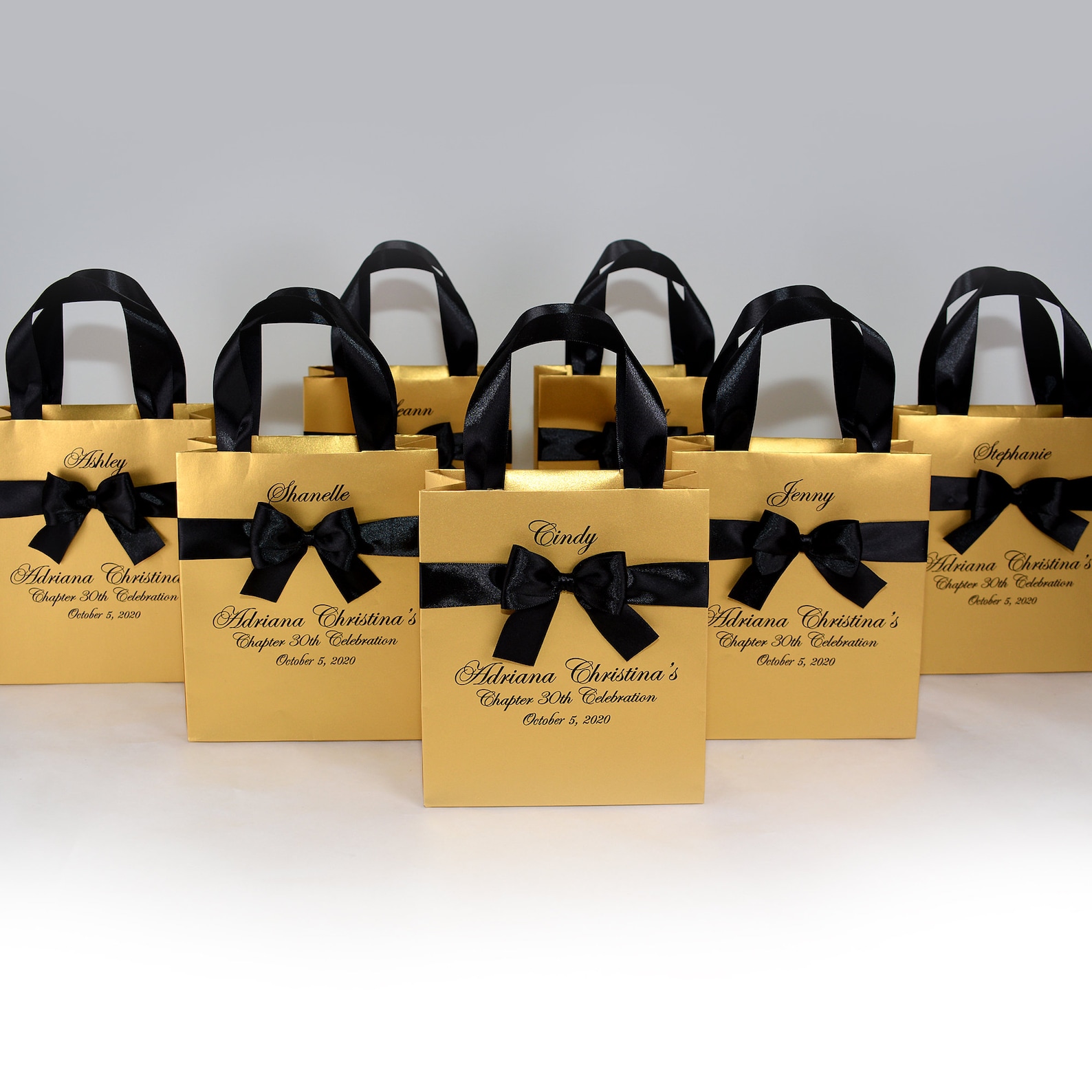 Personalized Birthday Gift Bags for Party Favors for Guests - Etsy