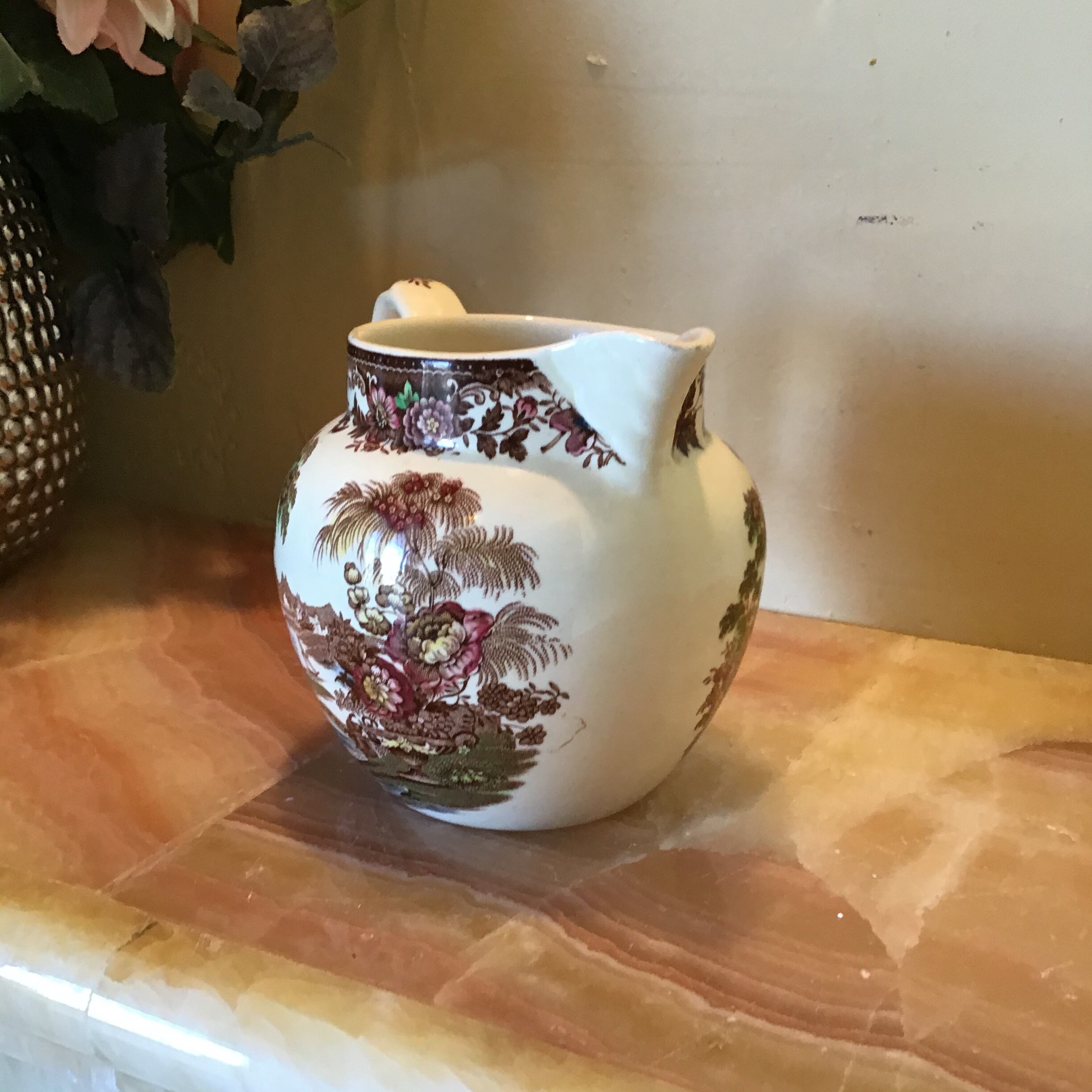 Royal Staffordshire Pitcher, Clarice Cliff tonquin, Multi Colored, Made ...