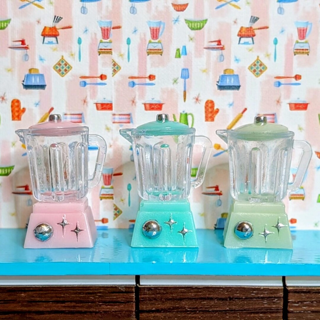 Atomic Blender 1:12 Scale Dollhouse Mid Century Retro Vintage 50's 60's ...