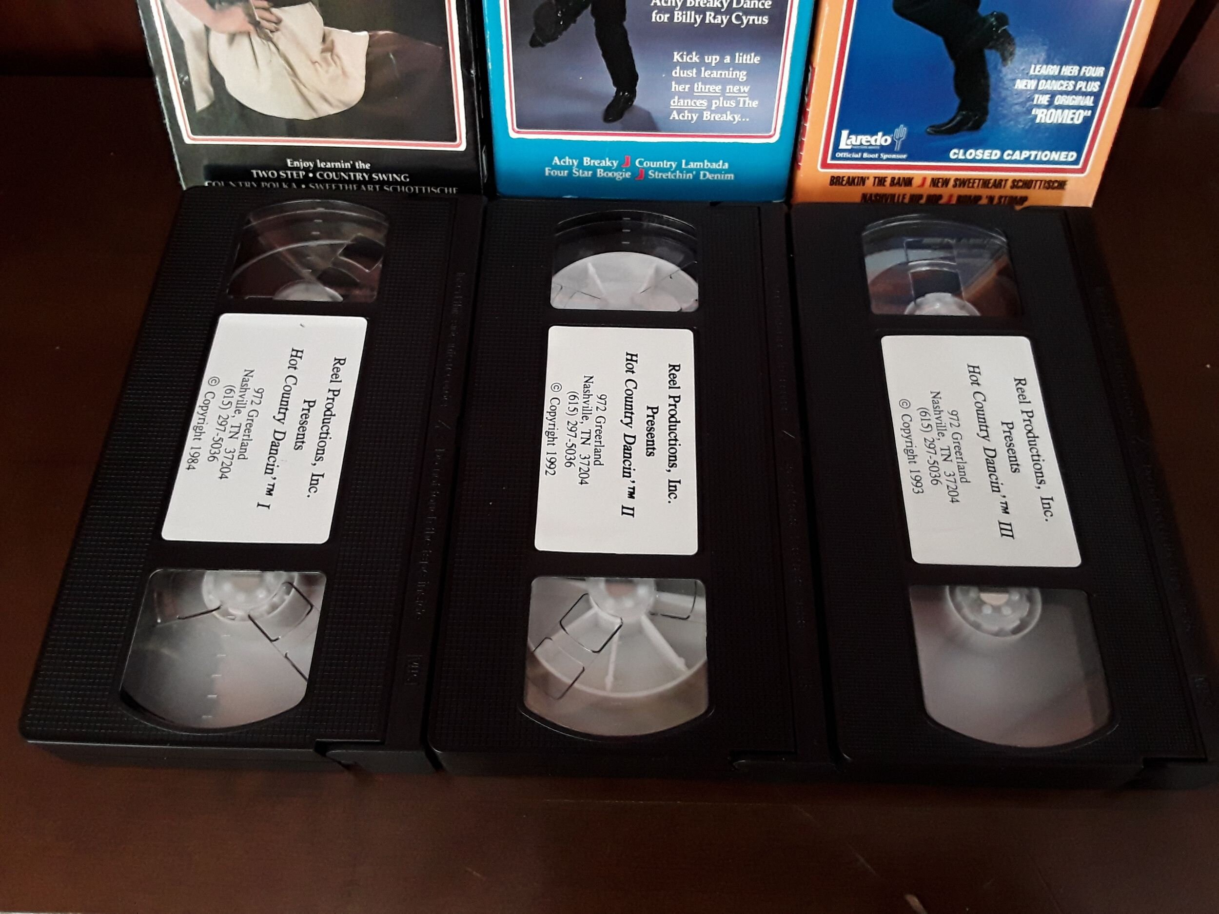 Hot Country Dancin' VHS Set of Three by Reel Productions | Etsy