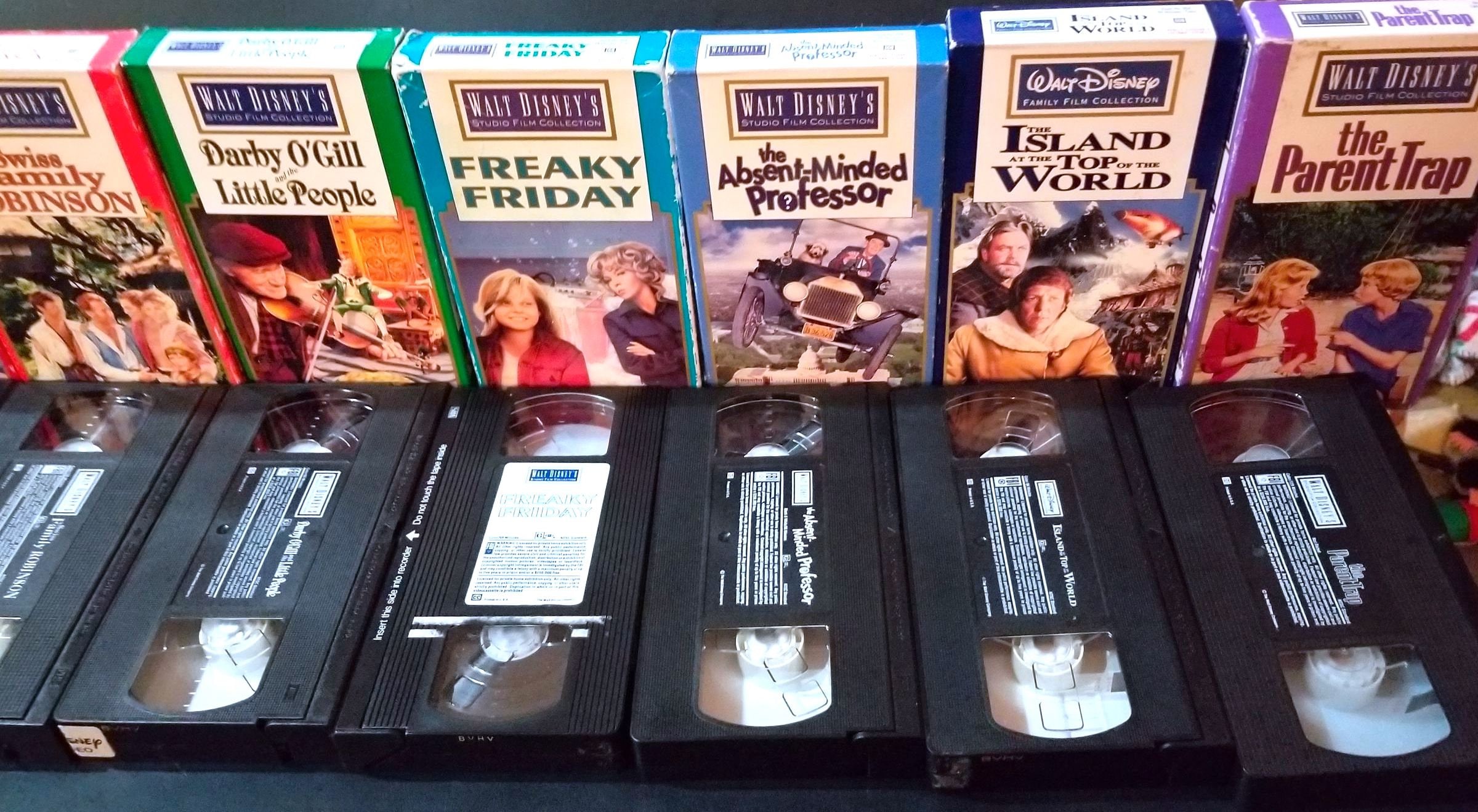Lot of 8 Walt Disney Studio Film Collection VHS Tapes Tested - Etsy