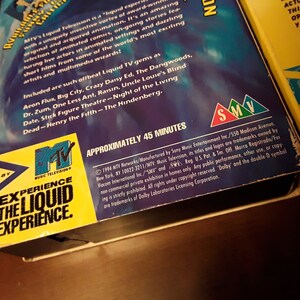 Set of 3 Vintage Teen VHS Tapes - the Best of Liquid Television (MTV ...