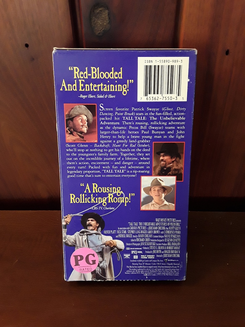 Disney's tall Tale VHS 1995 - Etsy Canada