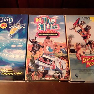 Set of 3 Vintage Teen VHS Tapes - the Best of Liquid Television (MTV ...