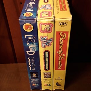 Set of 3 Vintage Teen VHS Tapes - the Best of Liquid Television (MTV ...